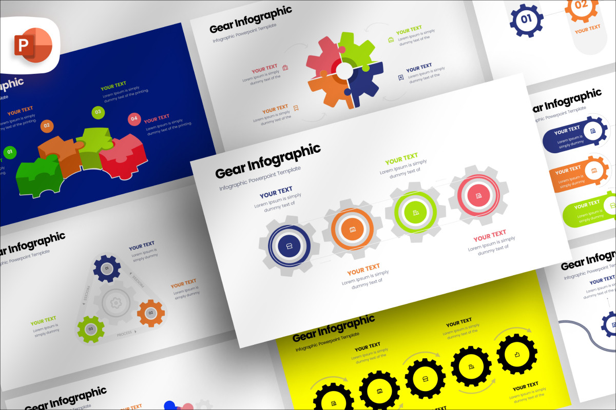 Gears Powerpoint Template